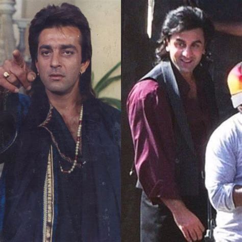 Pics How Ranbir Kapoor Is Transforming Into Sanjay Dutt