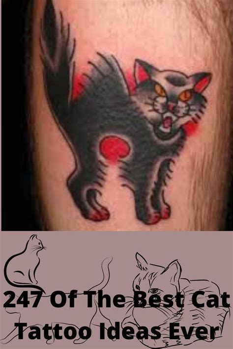 247 Of The Best Cat Tattoo Ideas Ever Cat Tattoo Cool Cats Tattoos