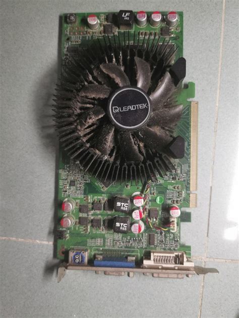 Leadtek Winfast Px9800 Gt 顯示卡 Display Card 512mb Gddr3 電腦＆科技 電腦周邊及配件 其他 Carousell