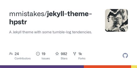 Github Mmistakesjekyll Theme Hpstr A Jekyll Theme With Some Tumble