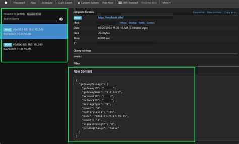 Testing The IMonnit Data Webhook Monnit Knowledge Base