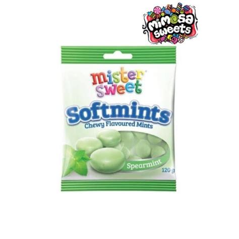 Mister Sweet Softmints Spearmint 120g Mimosa Sweets