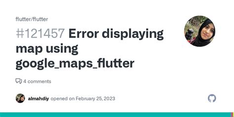 Error Displaying Map Using Google Maps Flutter Issue 121457