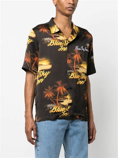 Blue Sky Inn Printed Shirt Blue Sky Inn