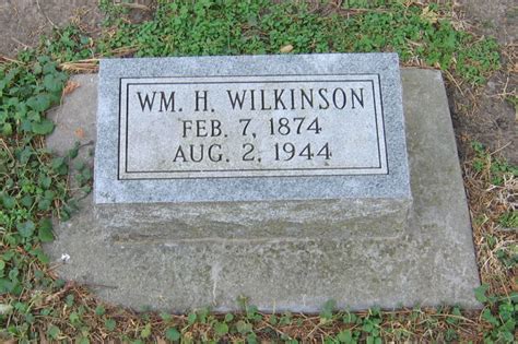 William Harrison Wilkinson 1874 1944 Find A Grave Memorial