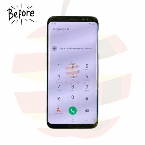Galaxy S8 Glass Screen Replacement Ezirepair Christchurch