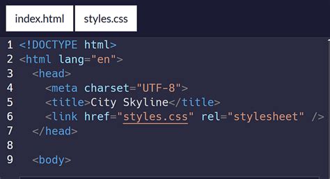 Learn CSS Variables By Building A City Skyline Step 10 HTML CSS