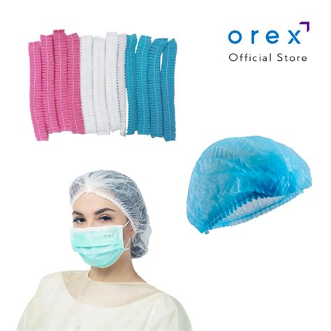 Orex 21 Inch Disposable Bouffant Cap Head Cap Surgical Cap Or Cap