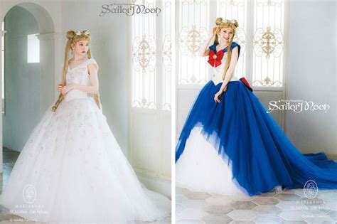 Sailor Moon Wedding Dresses And Tuxedos Will Turn You Into Usagi Mamoru For Your Dream Wedding