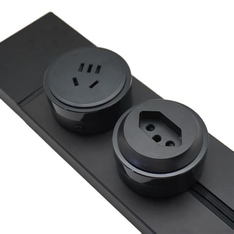 VNX Commercial Track Socket Rail Power Moveable Sockets