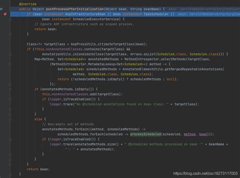 Springboot 调度任务源码分析scheduledacceaaorbean Csdn博客