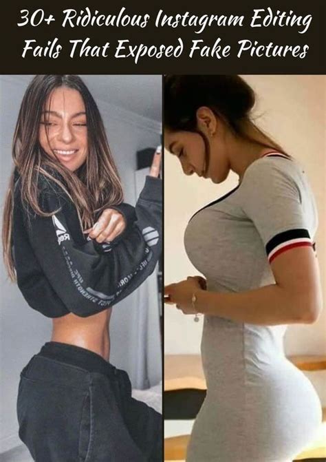 30 Ridiculous Instagram Editing Fails That Exposed Fake Pictures Artofit