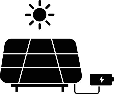 Solar Panels Icon Sollar Battery Charging Sign Solar Panel Symbol