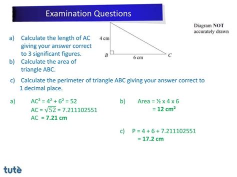 Pythagoras Theorem Graphs Ppt