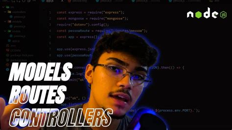 Estruturando A Api Model Controller Routes E ConexÃo Com Mongodb Node Js Dotenv 2 Youtube