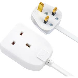 Single Socket M Extension Lead