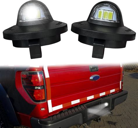Luz De Matrícula Lámpara Led De Repuesto Para Ford F150 F250 F350 F450