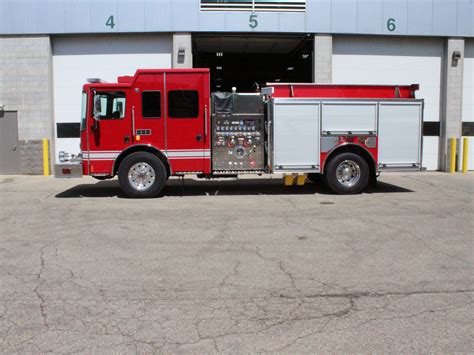 Fire Truck Deliver To City Of Walthourville Fire Department GA