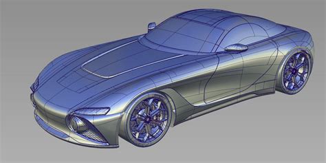 Concept Car Alias 3d Modeling 1 Images Behance