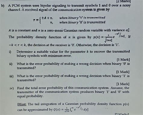 A Pcm System Uses Bipolar Signaling To Transmit