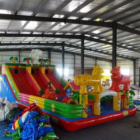 Pirate Ship Bounce House Inflatable Slide Jumping Castle