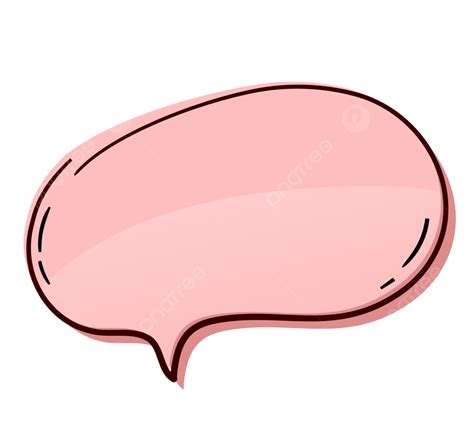 Vector De Diseño De Dibujos Animados De Burbujas De Discurso Gratis Png