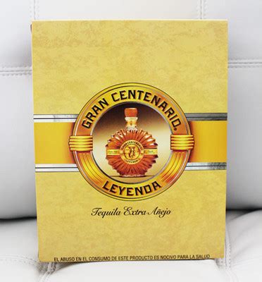 Tequila Gran Centenario Leyenda Extra Anejo 750ml With Beautiful Box