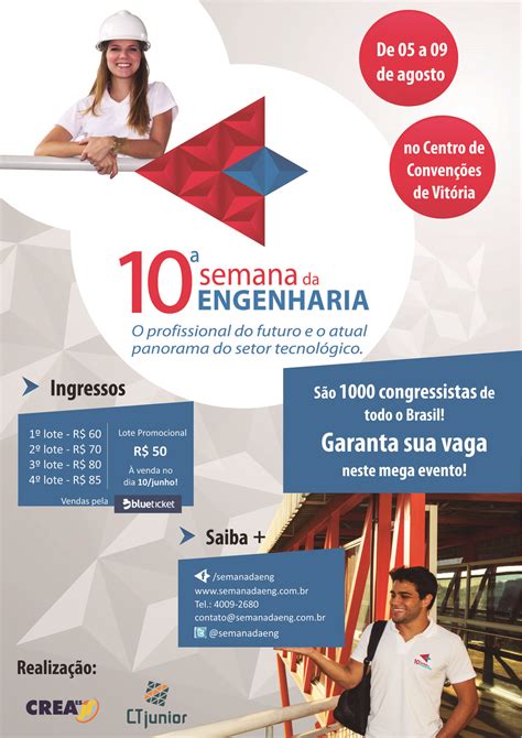 Estudantes Da Ufes Realizam A 10º Semana De Engenharia Universidade
