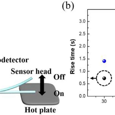 A Experimental Setup Of Temporal Response With A Dna Temperature