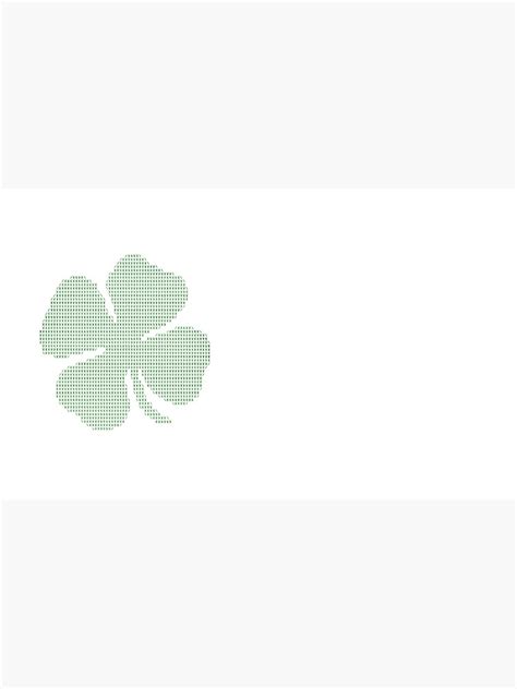 Ascii Art Shamrock Four Leaf Clover Mug By Theshirtyurt Redbubble