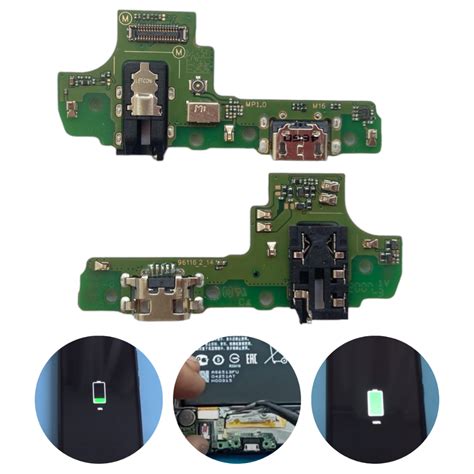 Placa De Carga Conector Dock A10s M16 Original Garantia De 1 Ano