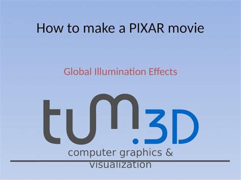 Pptx Computer Graphics And Visualization Global Illumination Effects