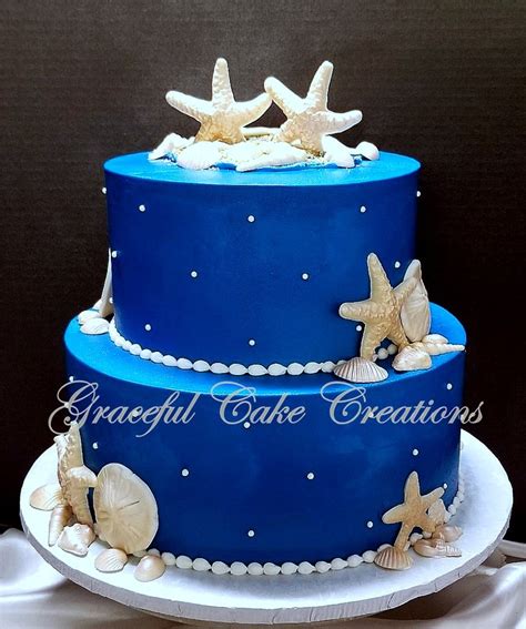 Seashell Wedding Cake