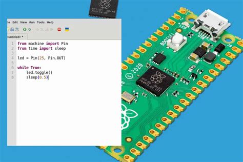 getting started with raspberry pi pico setup and first script