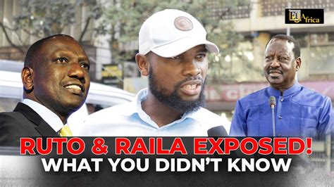 RUTO AND RAILA EXPOSED BADLY PLANS TO PARALYSE OPPOSITION AU