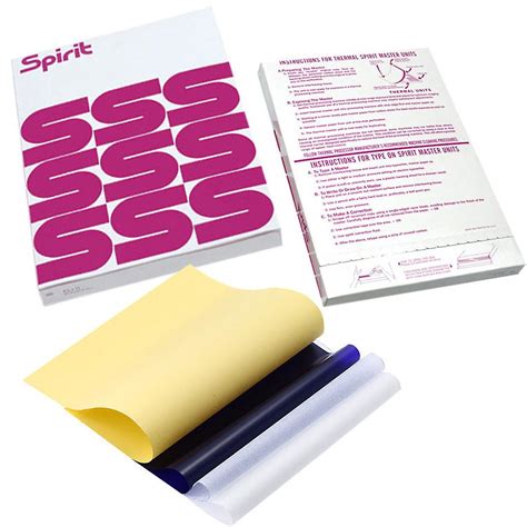 100 Pcs Tatouage Pochoir Transfert Copier Feuilles De Papier A4 Carbon