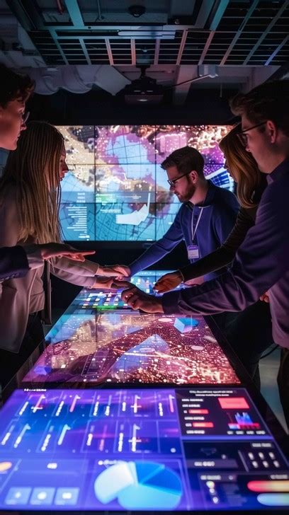 Free Interactive Data Analysis Image Technology Innovation Teamwork