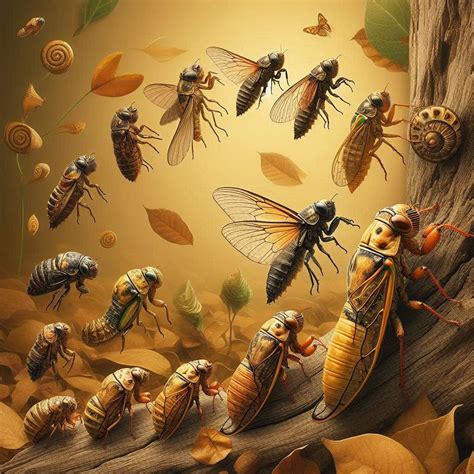 A Fascinante Jornada Do Ciclo De Vida Das Cigarras