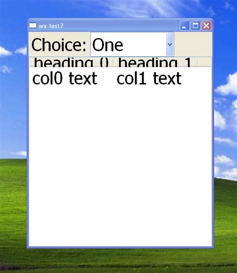 Resizing Header In Listctrl Wxpython Users Discuss Wxpython