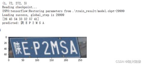 Tensorflow 实现车牌识别tensorflow训练车牌识别模型 Csdn博客