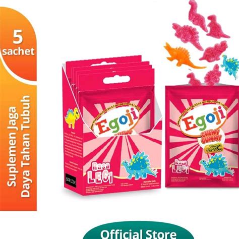 Jual Egoji Chewy Gummy Rasa Lecy Shopee Indonesia