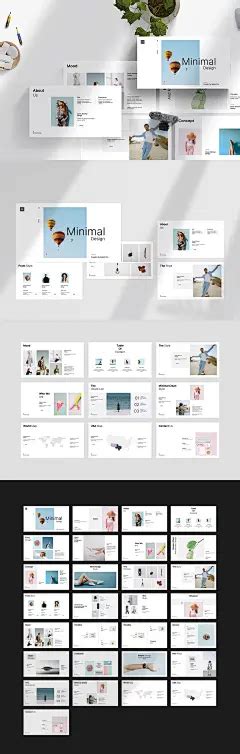 画册目录太单调？大胆一点试试这样排 小红书 花瓣网