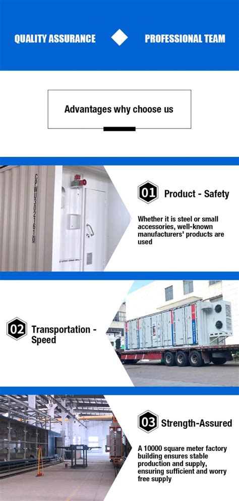 คอนเทนเนอร์เก็บสารเคมีกลางแจ้ง 20 ฟุต 40 ฟุต พร้อมอุปกรณ์เสริมตามสั่ง