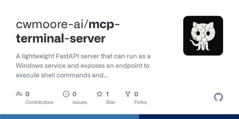 Github Cwmoore Aimcp Terminal Server A Lightweight Fastapi Server That Can Run As A Windows