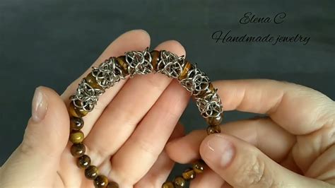 Переделка браслета Как завязать узел для браслета на резинке Пробую совет из интернета