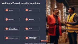 Various IoT Asset Tracking Solutions Role Of IoT Asset Tracking In Revolutionizing IoT SS PPT