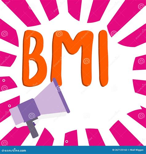 Conceptual Caption Bmi Internet Concept Method Of Estimating Body Fat