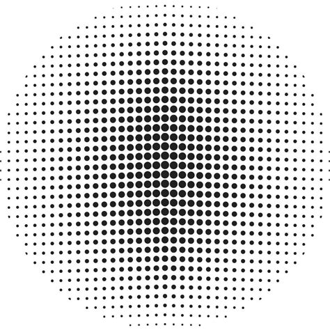 Circle Halftone Geometric Shapes Dot Minimal Design Abstract Round Background Backdrop Pattern