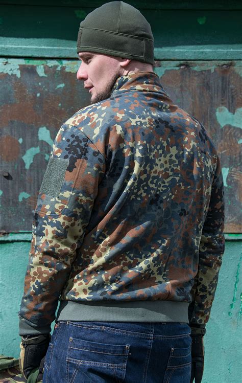 Толстовка на молнии MFH TACTICAL flecktarn, купить в Интернет-магазине ...