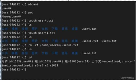 基础linux系统命令 用户管理id User命令 Csdn博客